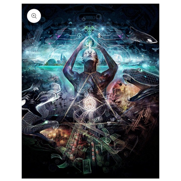 Art | Hologram Artwork Hustle By Justin Totemical Laser Guided Visions ...